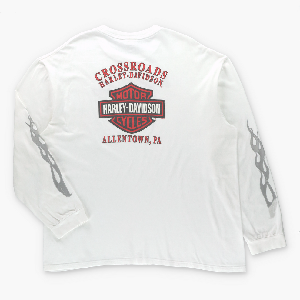 HARLEY DAVIDSON Crossroads Allentown Double Sided Long Sleeve Tee ...
