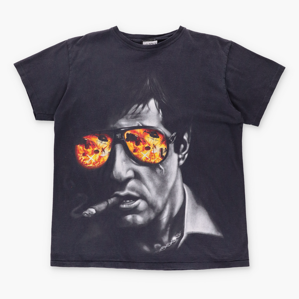 SCARFACE Al Pacino USA Movie Promo Tee (L-XL) - Vintage Sole Melbourne