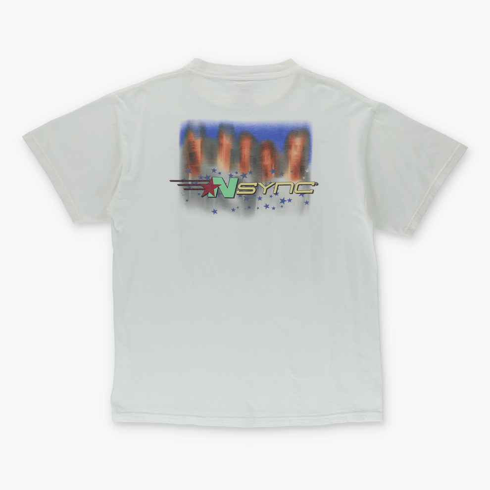 NSYNC 90s Colourful Front & Back Music Band Tee (L) - Vintage Sole ...