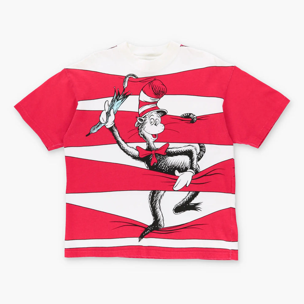 Universal Studios Dr Suess Cat In The Hat Front Back T-Shirt (M ...