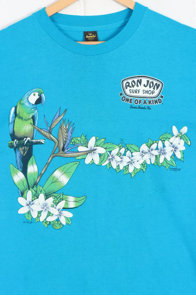 Ron Jon 1986 Cocoa Beach Front Back Surf T-Shirt USA Made (M) | Vintage ...